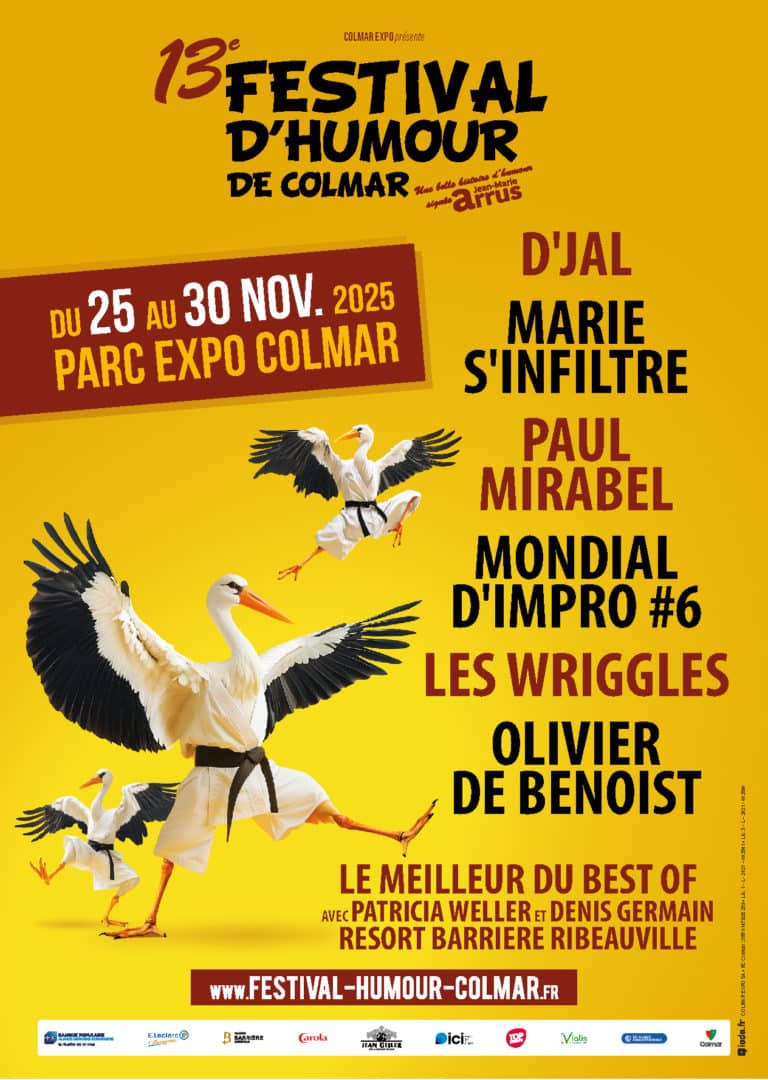 Festival d'humour de Colmar 2025 - Parc des Expositions de Colmar